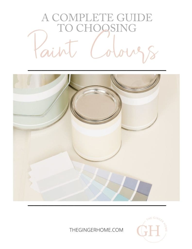 The Best Interior Paint Colours for your Home - The Ginger Home